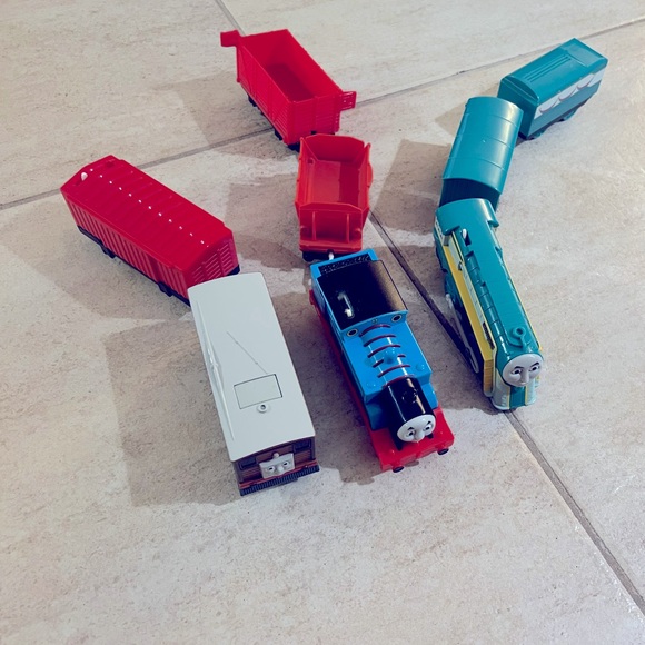 Thomas & Friends | Toys | Talking Toby Thomas And Connor W Passenger ...